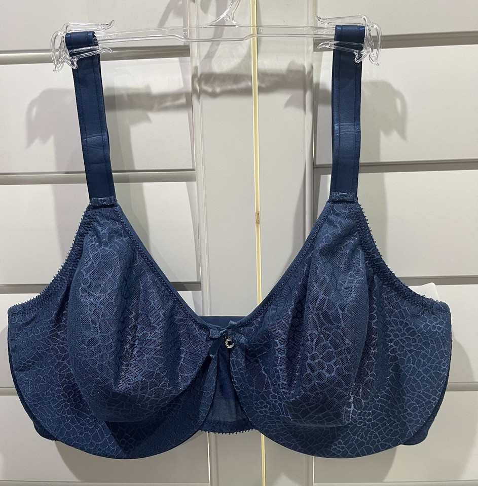 Chantelle Jeans Blue C Magnifique Molded Underwire Bra Style 1891 36 DDDD Nwt 78 | eBay