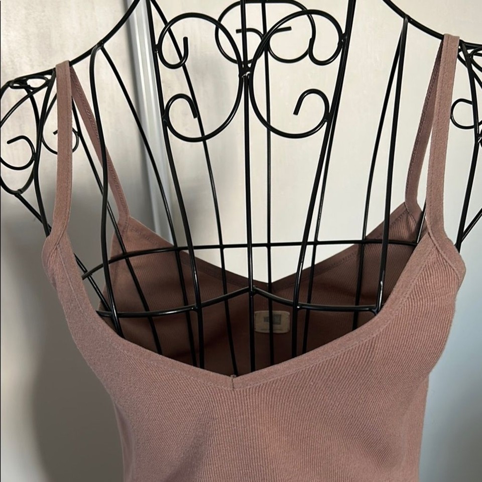 Me to We Tan Mini Body cone Stretchy Dress Size S | eBay