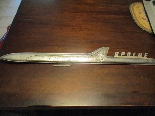 RARE CHEVROLET 32 APACHE FENDER EMBLEM 1950S CHEVY APACHE | eBay
