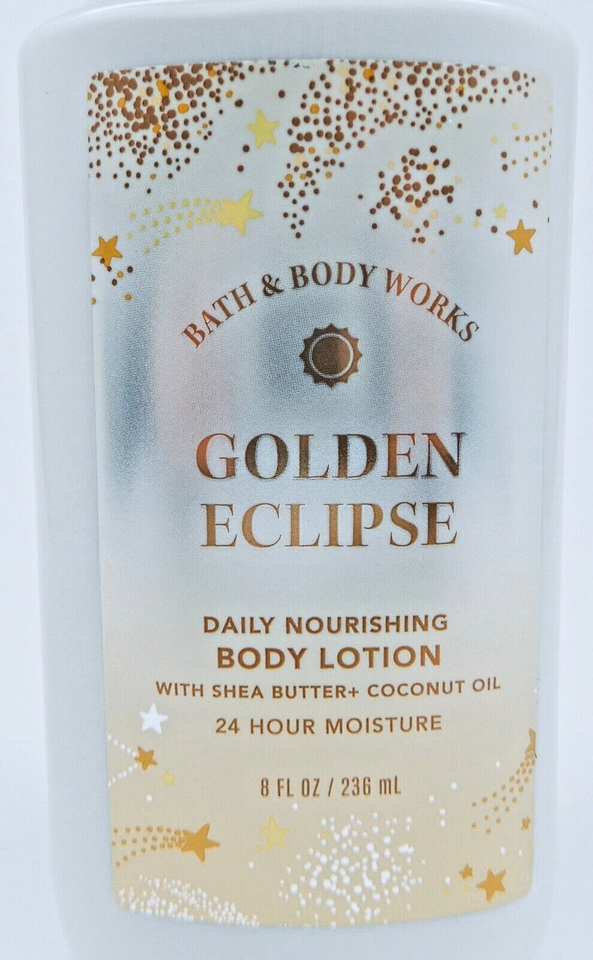 3 BATH & BODY WORKS GOLDEN ECLIPSE DAILY NOURISHING MOISTURE BODY ...