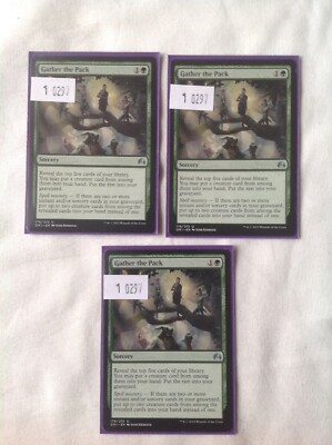 Gather The Pack Origins NM Uncommon | eBay Australia