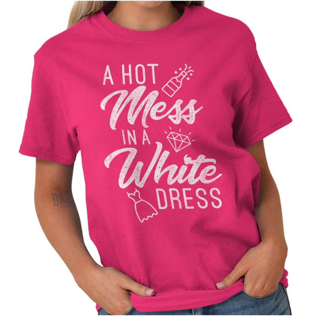Hot Mess Bachelorette Party Shirts