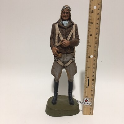 Michael Garman WWII Aviator Fighter Pilot Man Figurine Sculpture ...