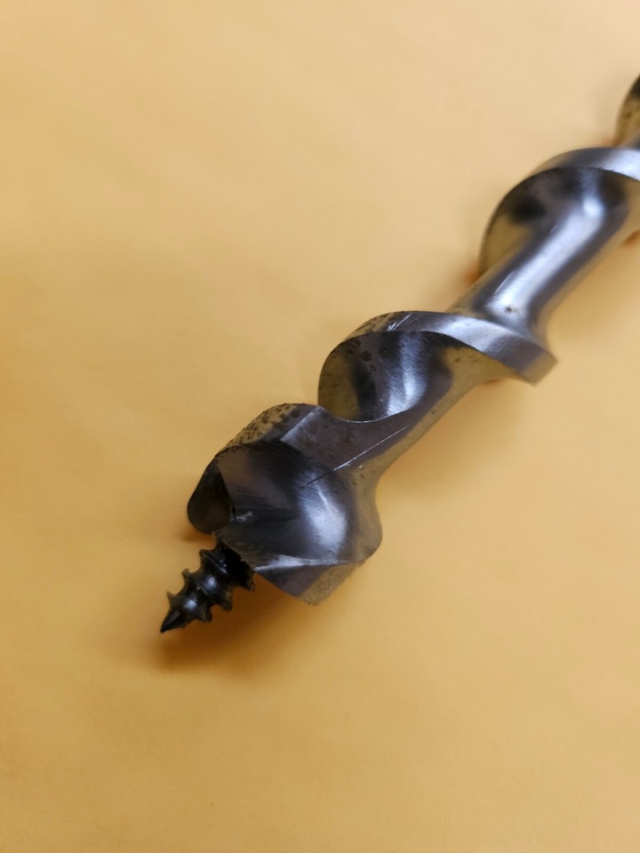 11/16" Wood Auger Bit 10" Long for Bit Brace -Made in USA - Greenlee ...