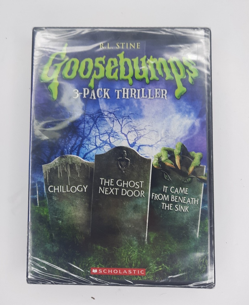 Goosebumps 3 pack Thriller DVD Chillogy The Ghost It Came New Sealed ...