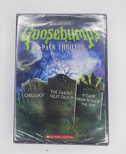 Goosebumps 3 pack Thriller DVD Chillogy The Ghost It Came New Sealed ...