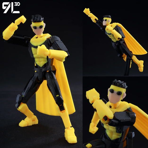 invincible action figure - Action Figure 3D Printed Anime Model Multi ...