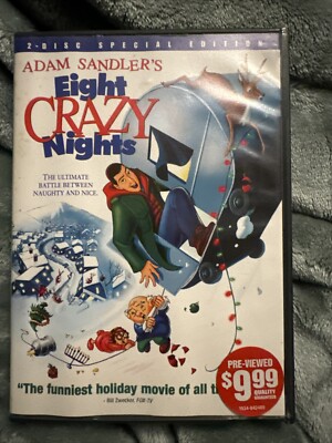 Adam Sandlers Eight Crazy Nights (DVD, 2003, 2-Disc Set, Special ...
