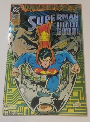 Superman #82 (DC Comics, October 1993) Chrome Cover | eBay