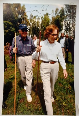 President Jimmy Carter & First Lady Rosalynn Carter Signed Photo Full ...