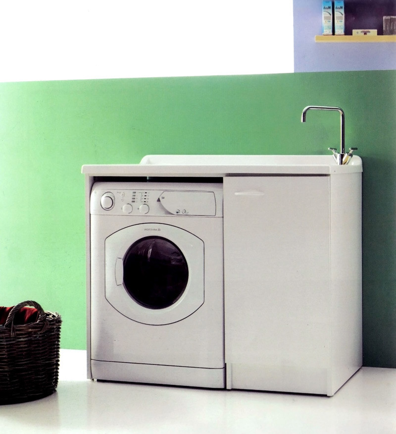 MOBILE PILOZZA LAVATOIO LAVANDERIA LAVAPANNI LAVATRICE LAVABO LADY cm ...