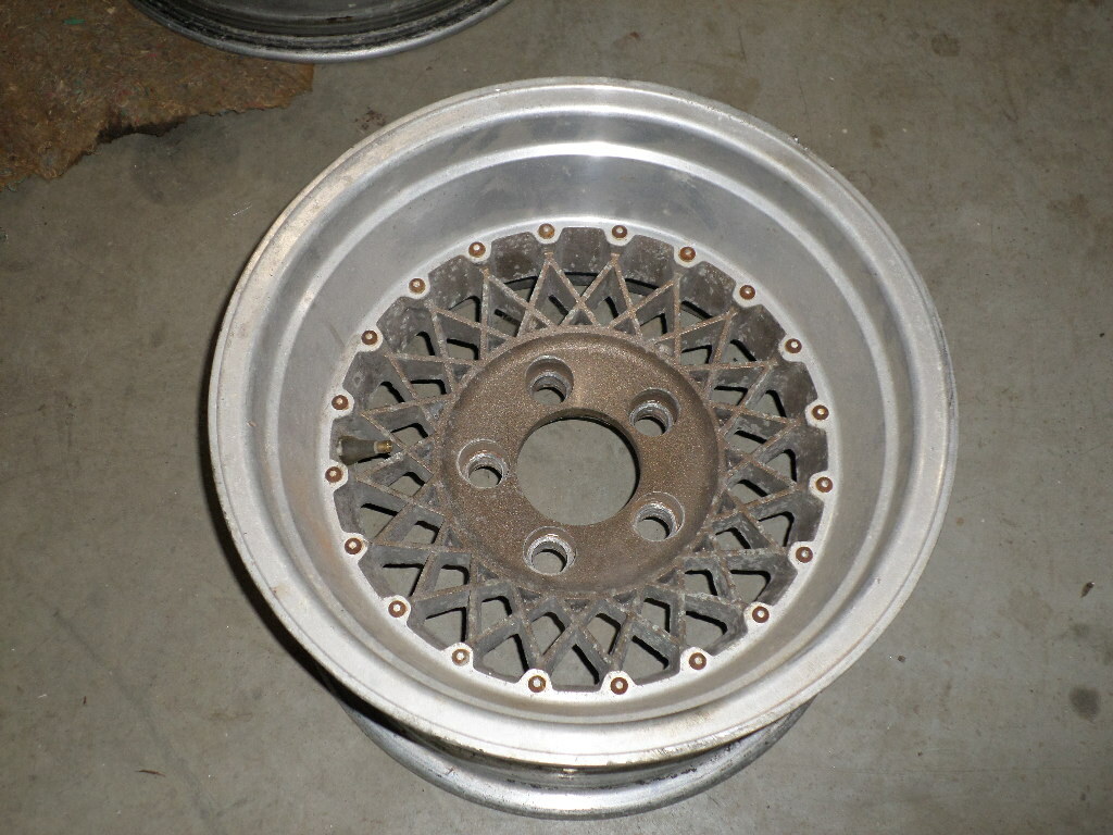 1958 Chevy Corvette 15x8.5 Aluminum RIM WHEEL Snowflake | 4.75 | 5 Lug