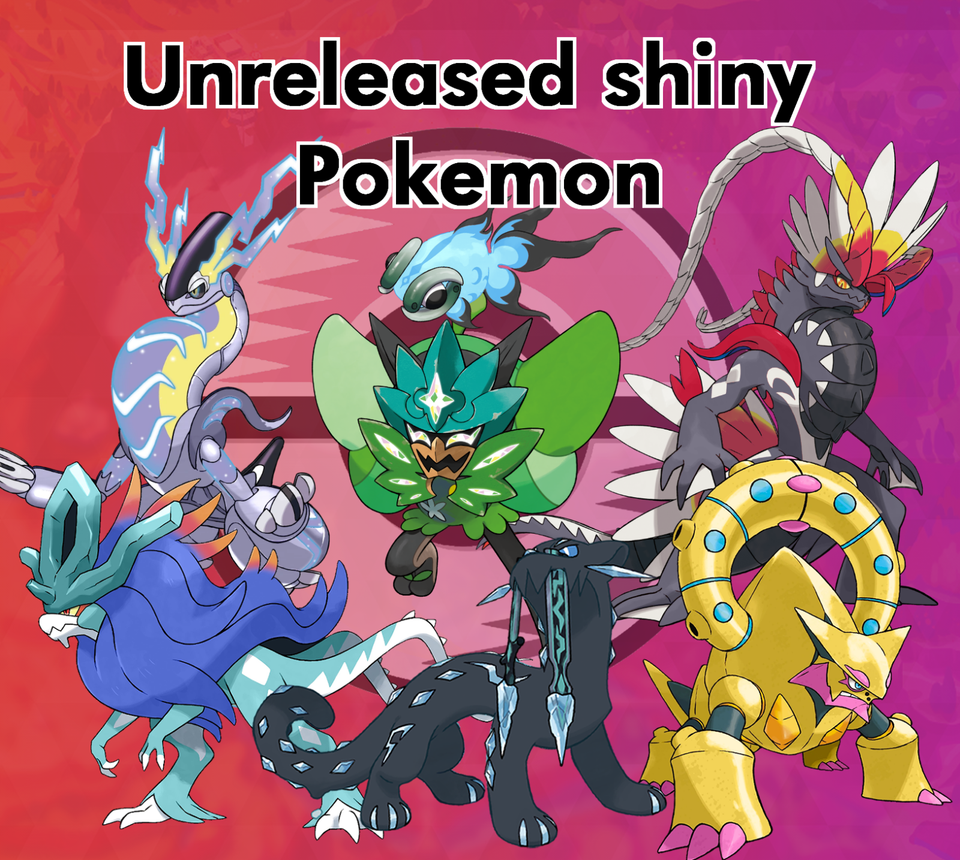 Unreleased SHINY Pokemon - Union Circle POKEMON SCARLET AND VIOLET | eBay