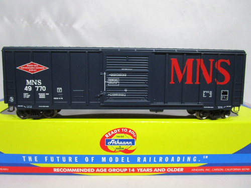 Athearn HO Scale MNS Minneapolis Southern PS 5344 Box Car #49770 NOS ...