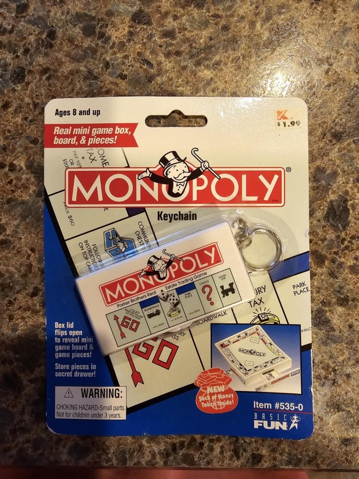 Lot of 27 Vintage Mini Board game Keychains BASIC FUN/FUN4ALL. 90's NIB ...