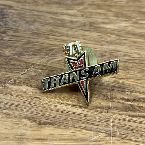 Vtg PONTIAC TRANS AM Pinback CHOOSE YOUR YEAR 1971 Car Pin Hat Lapel ...