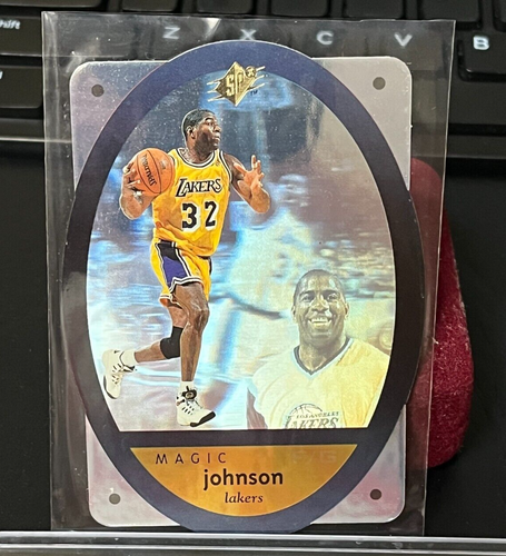 MAGIC JOHNSON 1996-97 SPx Limited Edition HOLOGRAM Premium Card #24 Lakers HOF | eBay