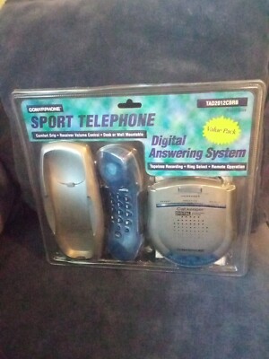 Conair Landline House TELEPHONE & ANSWERING MACHINE System Combo NEW ...