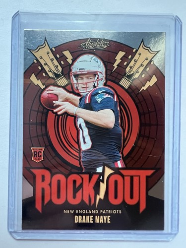 2024 Absolute Drake Maye Rock Out Rookie Card | eBay