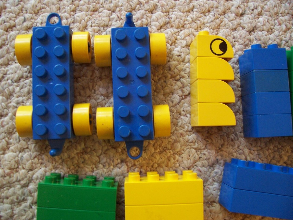 Lot of 40 Vintage Tyco Preschool Blocks Bricks Pieces Replacement | eBay