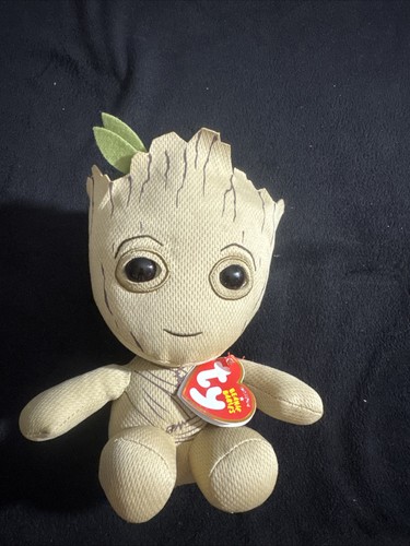Marvel TY Beanie Babies Groot, Baby Groot Guardians of the Galaxy ...
