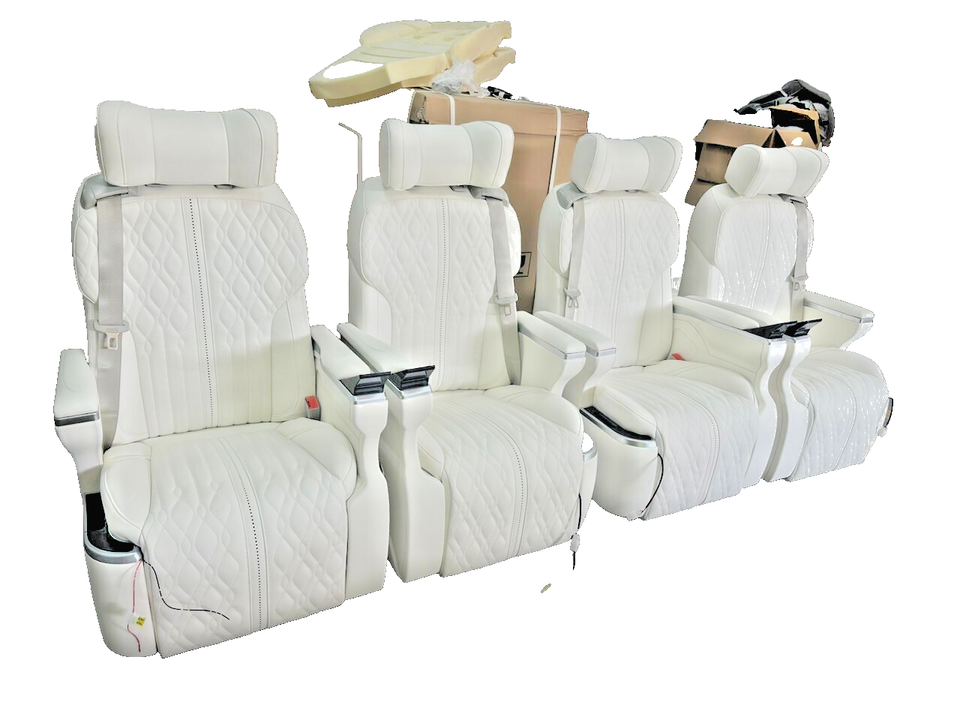 Luxury van Mercedes Sprinter Transit Captain Chairs Executive Seats ...