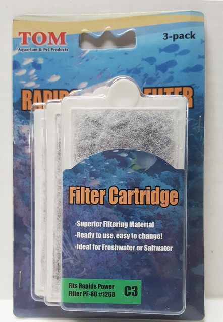 Tom Oscar 1277 Rapids Power Filter Replacement Cartridges 3pk for sale ...