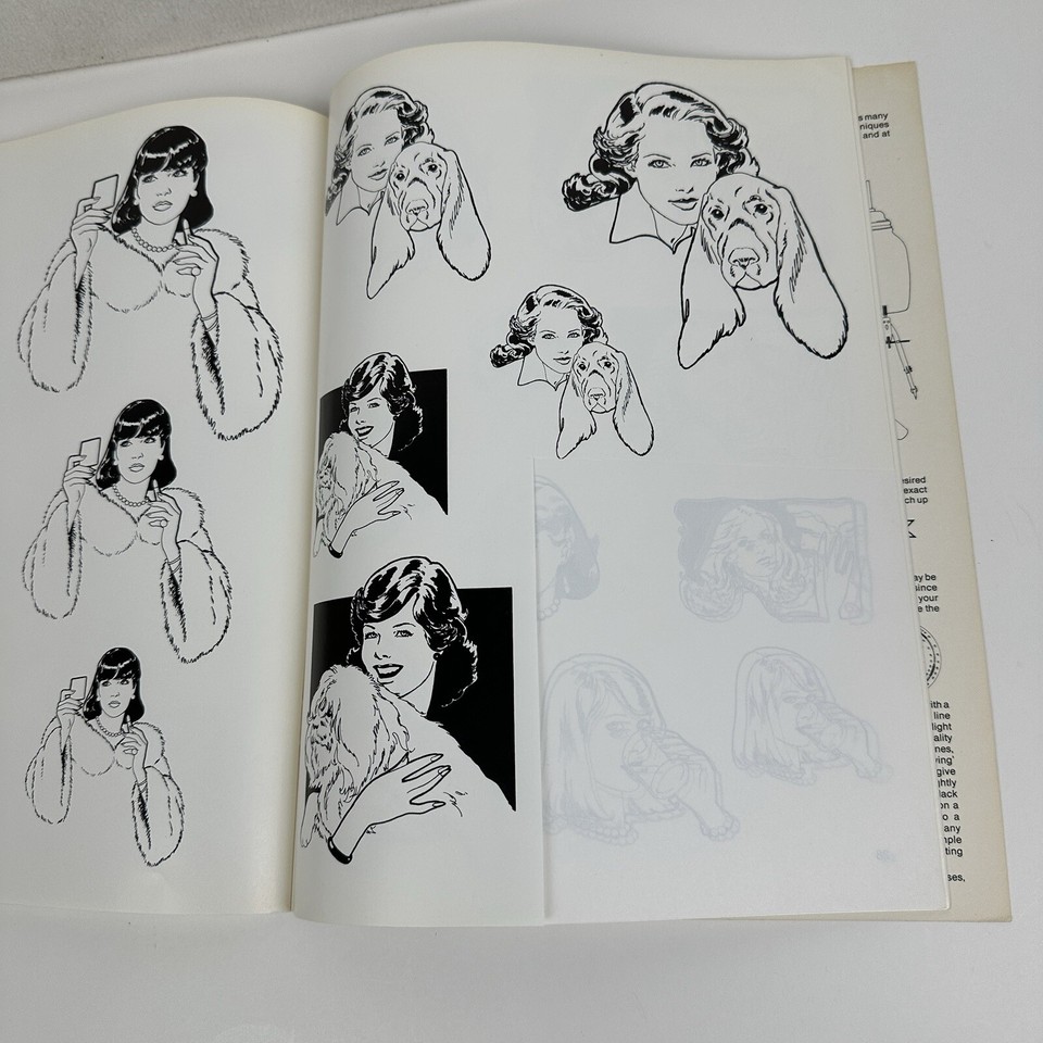 Ready To Use Illustrations of Women’s Heads Tom Tierney 1982 Dover Clip ...