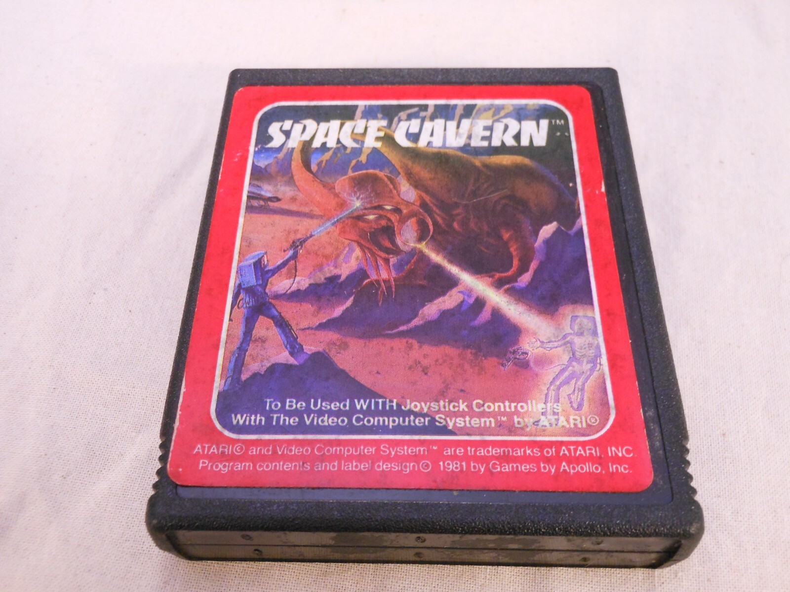 Space Cavern (Atari 2600, 1981) Game Tested Works With Atari 7800 | eBay