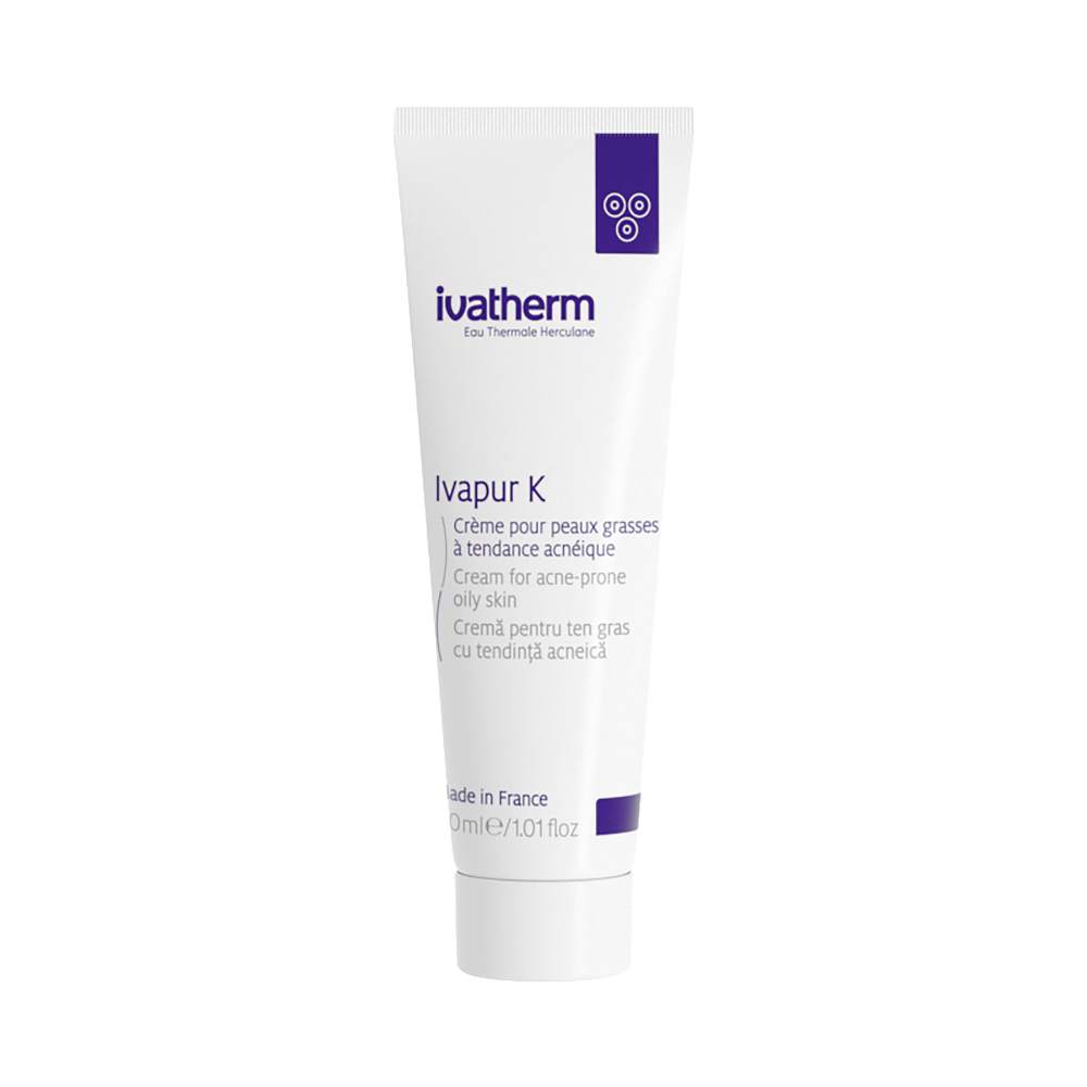 Ivatherm Ivapur K Cream for Oily Skin with Acne Tendency Regulates ...