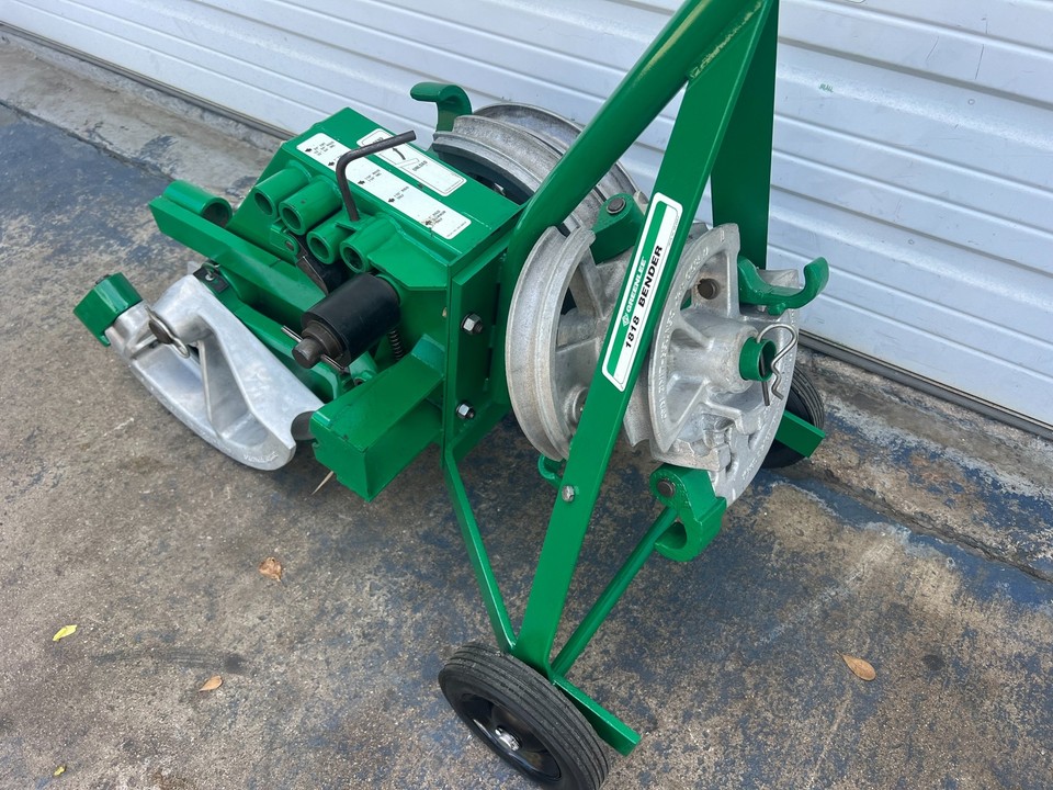 Greenlee 1818 Mechanical Pipe Bender 1/2"-2" RIGID EMT Conduit Chicago ...