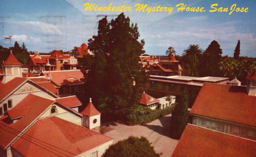Postcard CA San Jose Winchester Mystery House Posted 1963 Vintage PC ...