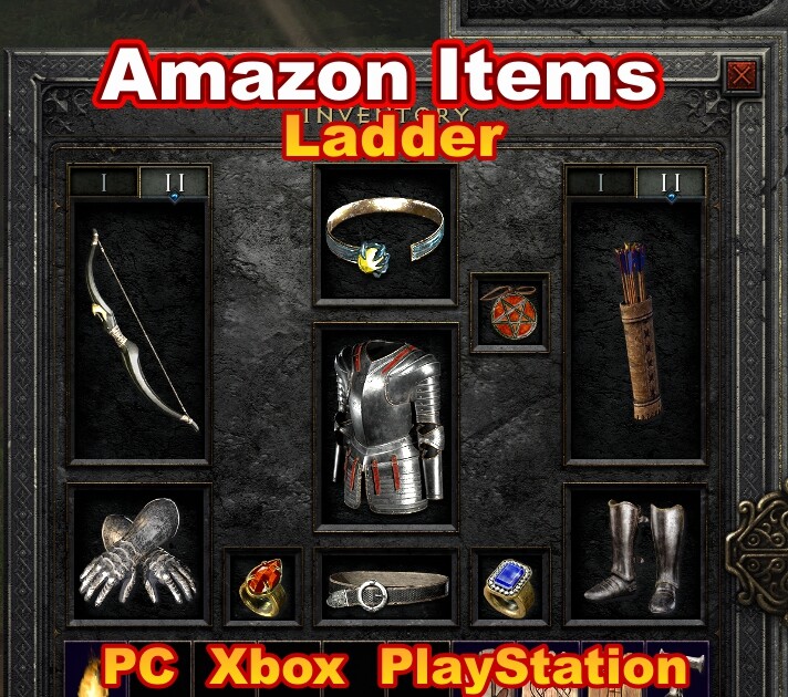Amazon Items ⭐ Ladder S12 Diablo II Resurrected D2R SC PC/Xbox/PS/PS4 ...