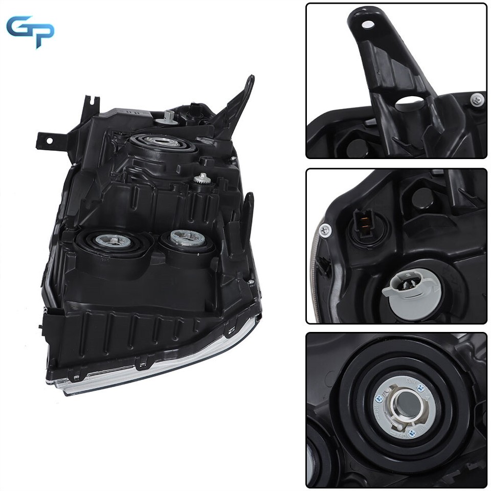 Halogen Headlamp For 2009-2011 Honda Pilot Chrome Headlight Assembly RH ...