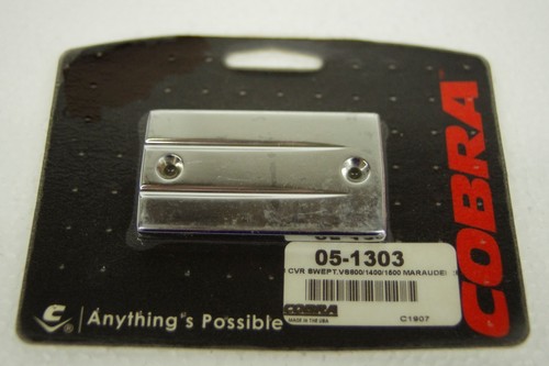 SUZUKI COBRA CHROMED MASTER CYLINDER COVER (05-1303) See fitments in ...