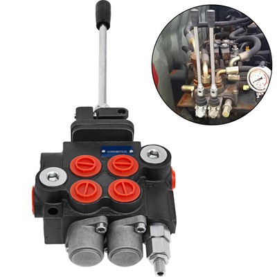 Hydraulic Valves - 2 Spool Control Valve
