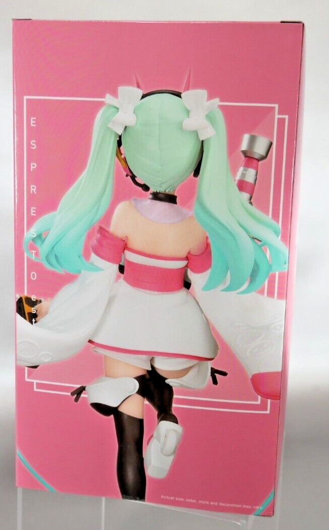 Banpresto Vocaloid Espresto EST Dress & Pattern Racing Hatsune Miku ...