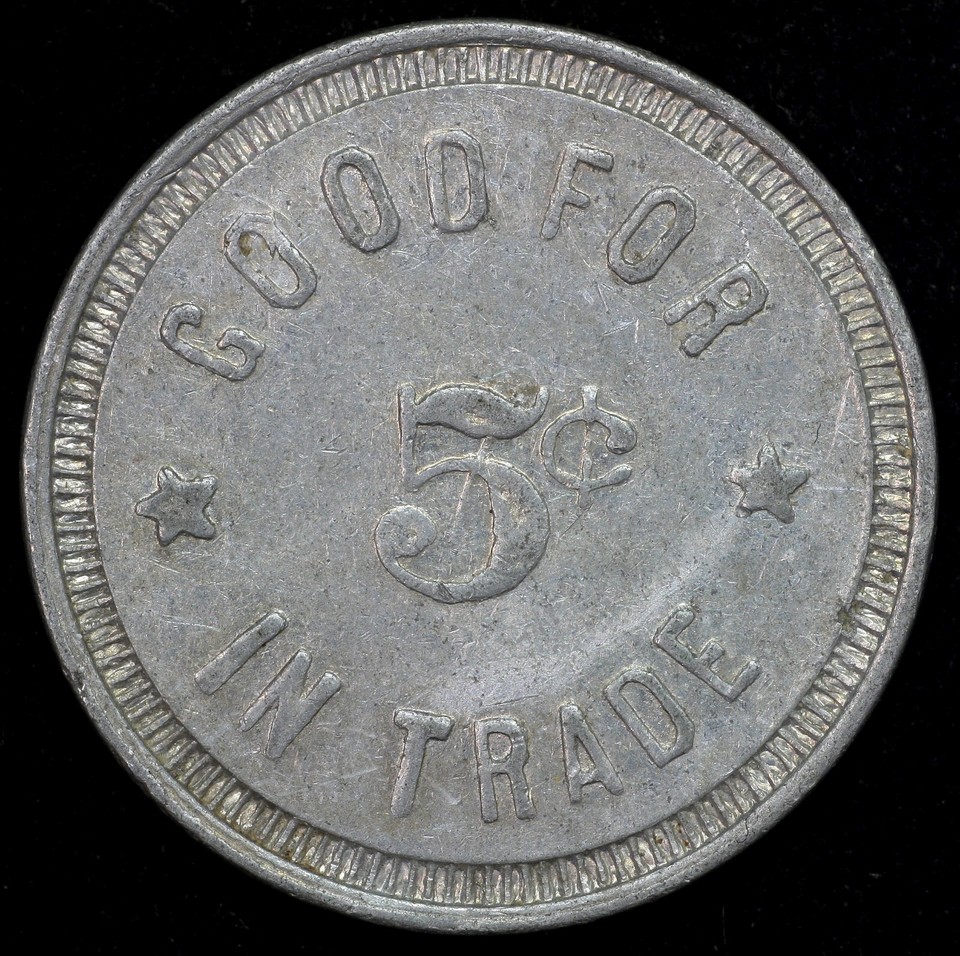 Canal Zone, Panama Albrook Field NCO Club Good for 5c Military Trade ...