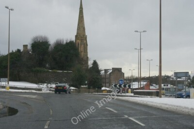 Photo 6x4 Lochee, Dundee Dundee/NO3632 Roundabout on the Coupar Angus ...