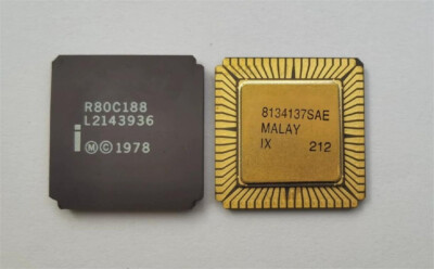 1PCS INTEL R80C188 Microprocessor, 16-Bit, 20MHz, CMOS, CQCC68 NEW DHL | eBay
