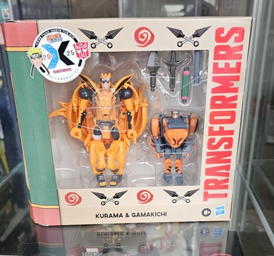 Transformers X NARUTO Kurama and Gamakichi | eBay