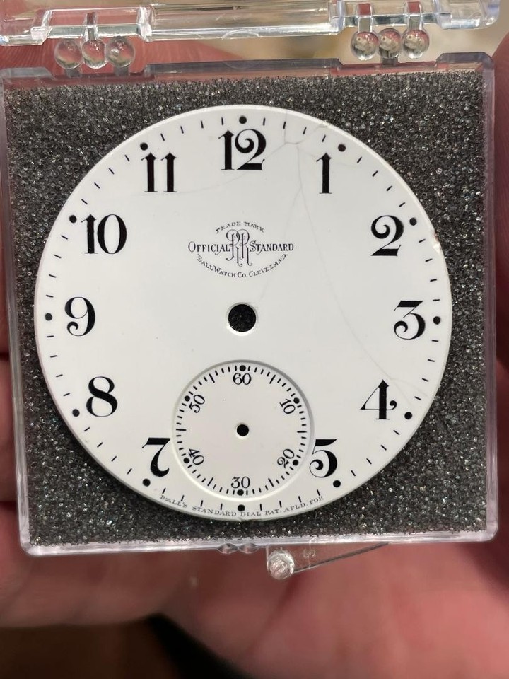 Ball-Hamilton 18s Trade-Mark Official RR Standard Dial, Very Nice ...