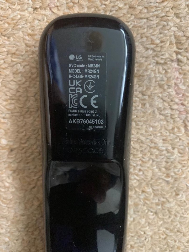 Genuine LG MR24GN Magic Motion Voice TV Remote Control | eBay UK