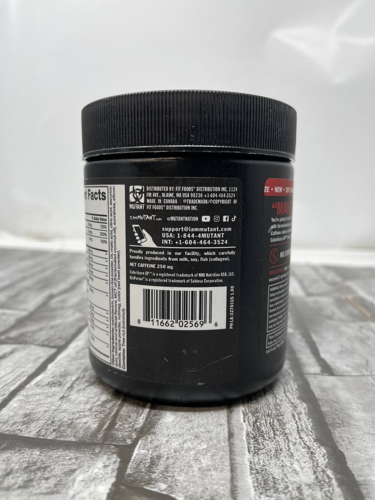 Mutant KillSwitch Ultra Thermo | Thermogenic Pre workout | Fire 162g ...