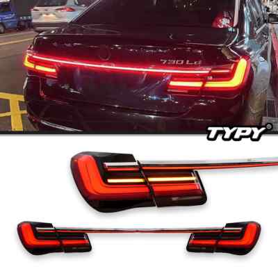 For 2009-2015 BMW 7 series F01 F02 Upgrade LED Through Tail Light Lamp ...