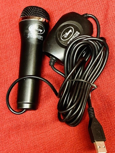 Disney Interactive Studios Logitech USB Microphone Xbox/PlayStation/Wii ...