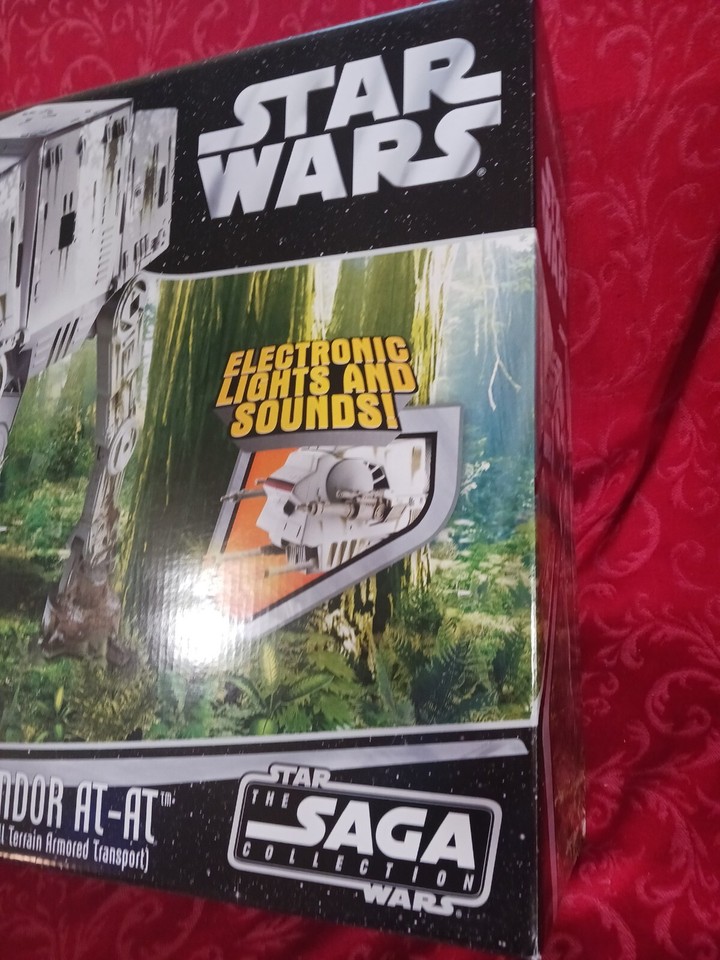 Sealed endor At-At Star Wars The Saga Collection New 🔥 black series ...