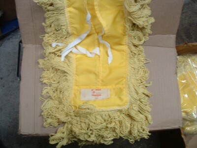 COTTON COMMERCIAL 36" DUST MOP HEAD SECO THE TRAPPER MADE IN AMERICA ...