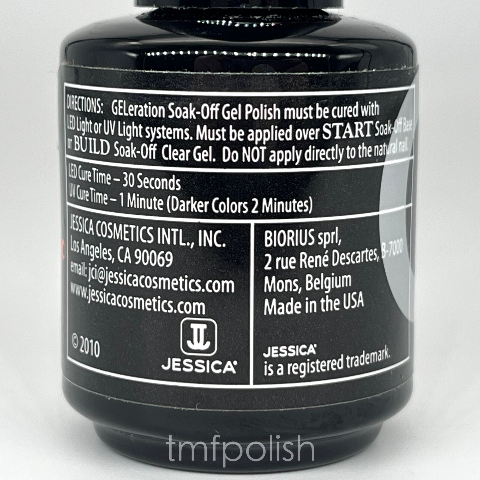 New Jessica GELeration Soak Off Gel Nail Polish - Tangerine Dreamz ...