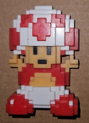 World of Nintendo Super Mario Bros. Toad 8-Bit 2.5'' Jakks Pacific Red ...